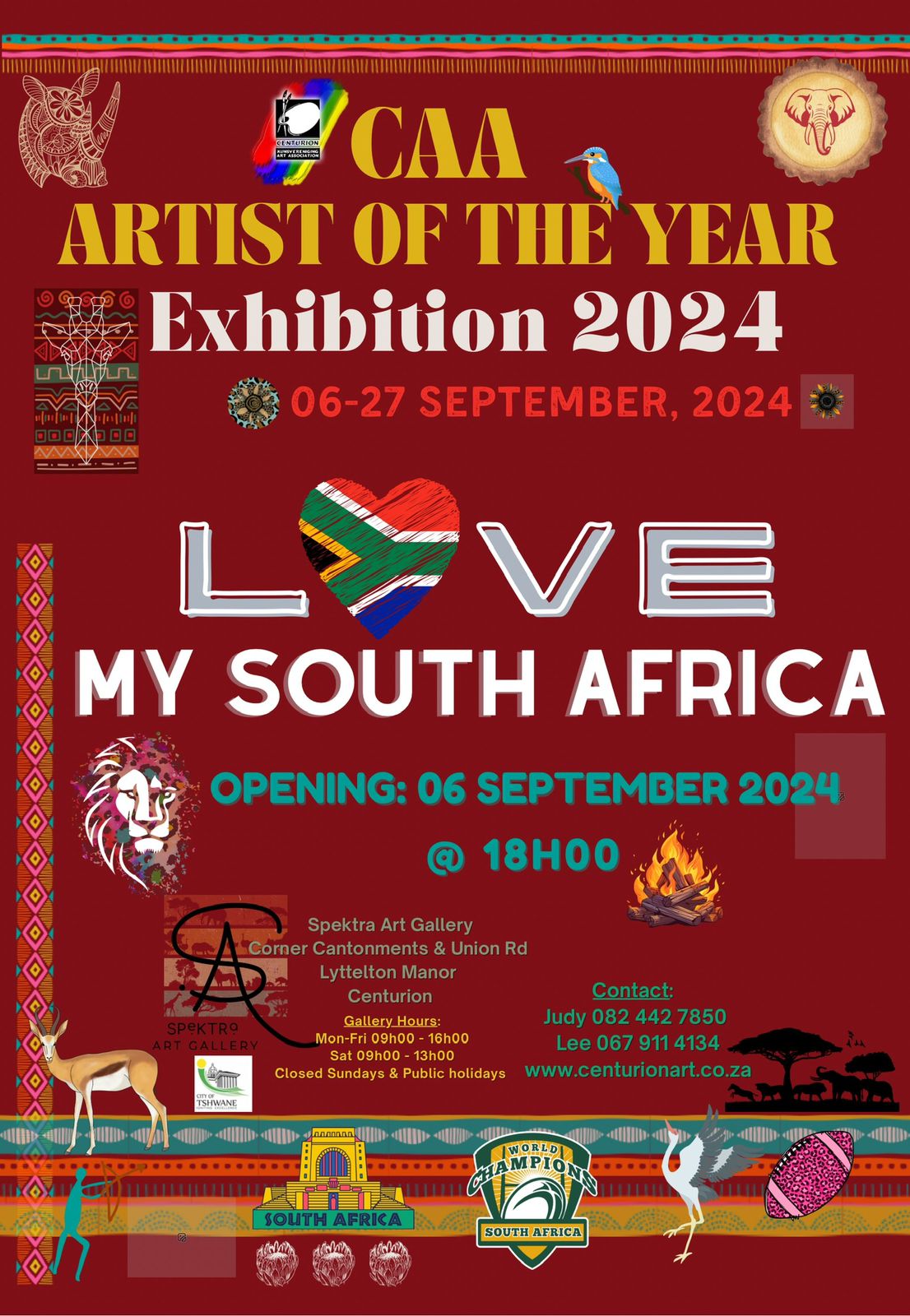 Centurion Art Association Artist of the Year 2024 – Spektra Art