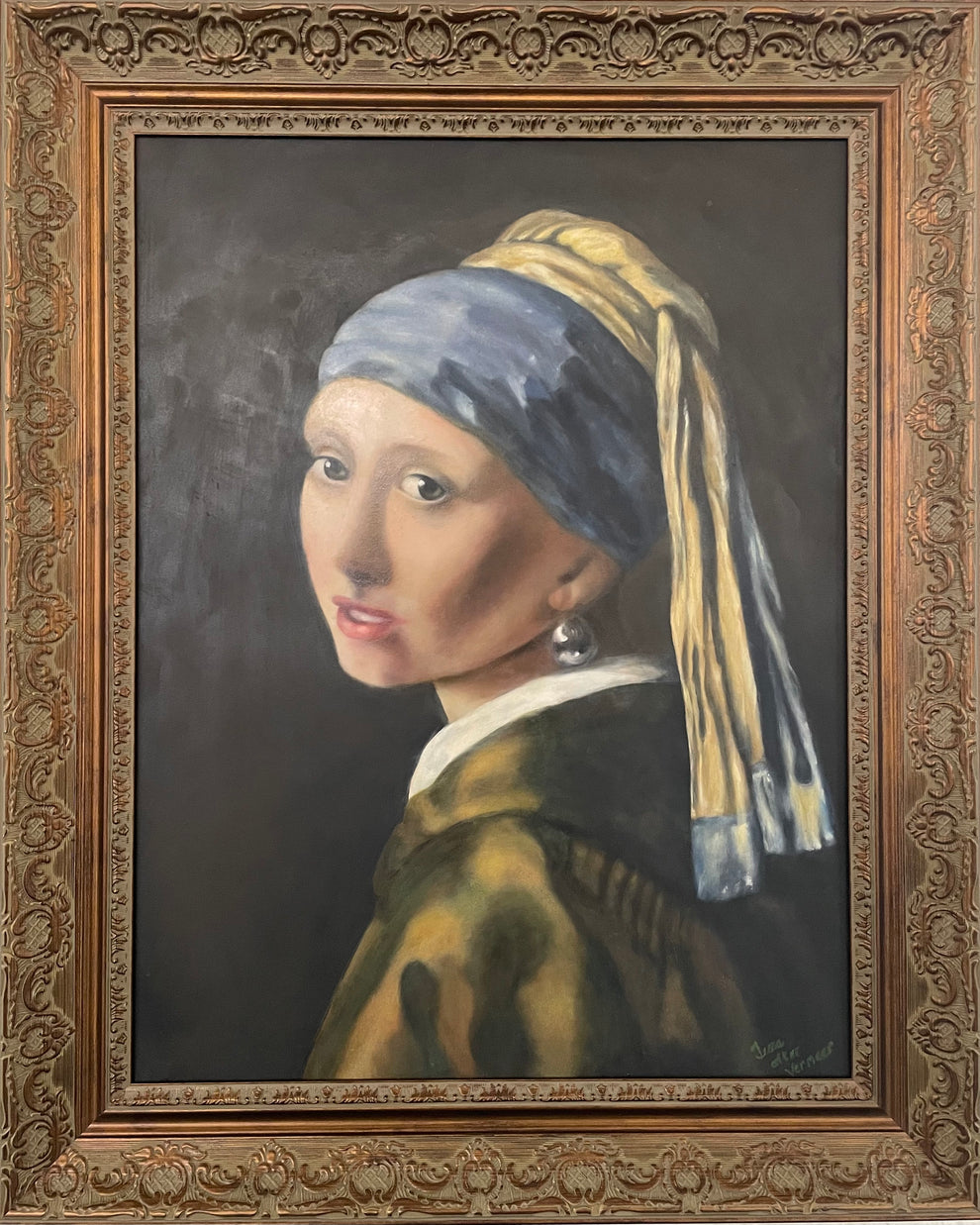 Girl with a pearl earing – Spektra Art